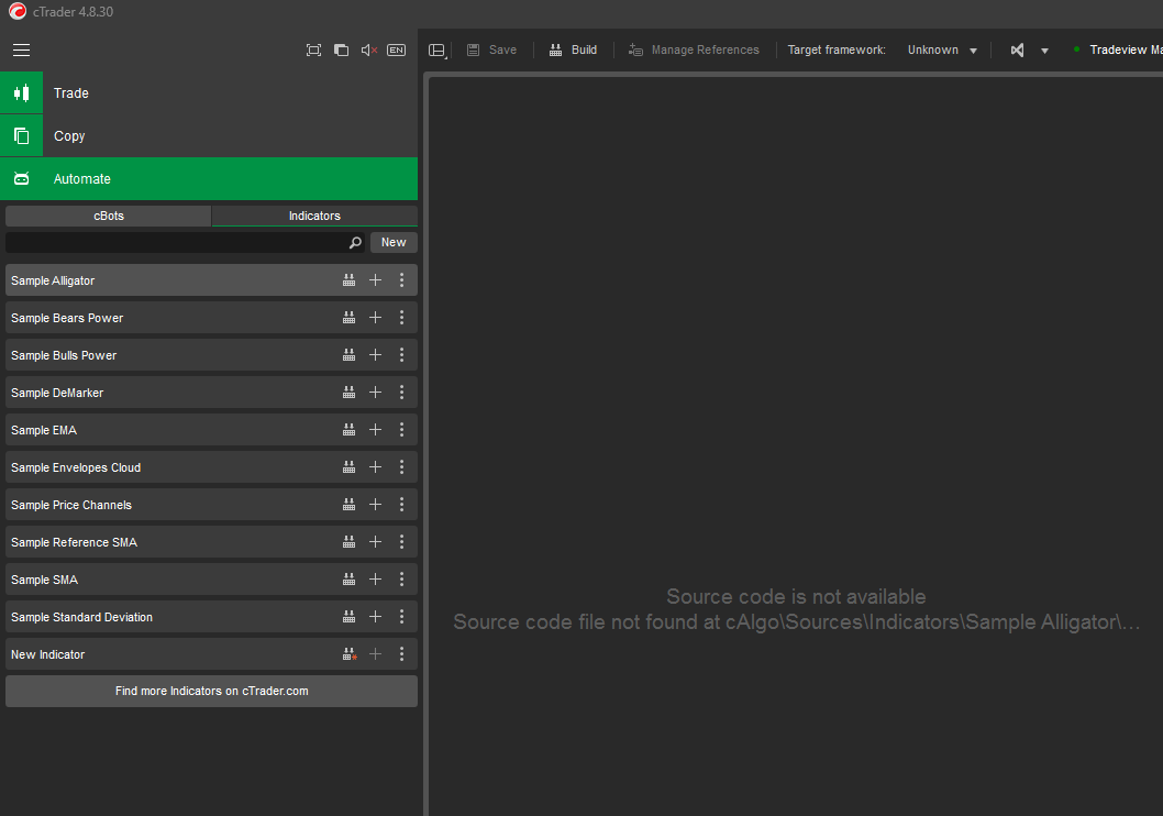 Ctrader Forum Reinstall Ctrader Desktop Indicatorscbots Not Working